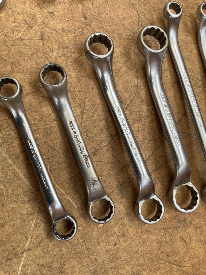 15x Vintage Britool Small Ring Spanners Various Sizes | eBay UK
