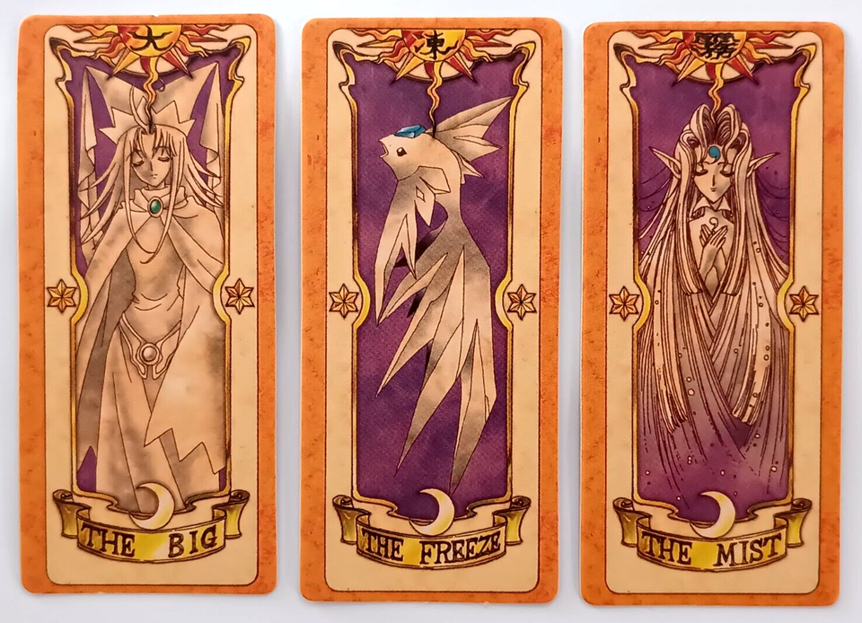 CARDCAPTOR SAKURA Clow Cards Collection Dark Full Set 52/52 PERU 2022 ...