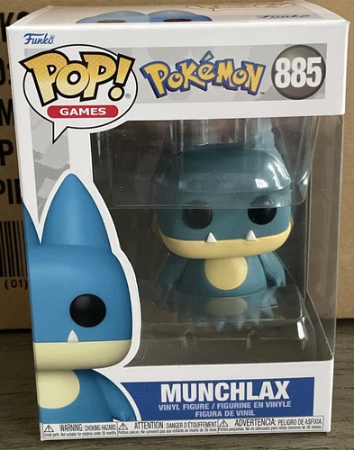 Funko Pop! Games Pokemon Munchlax #885 Vinyl Figure NIB W/Protector | eBay