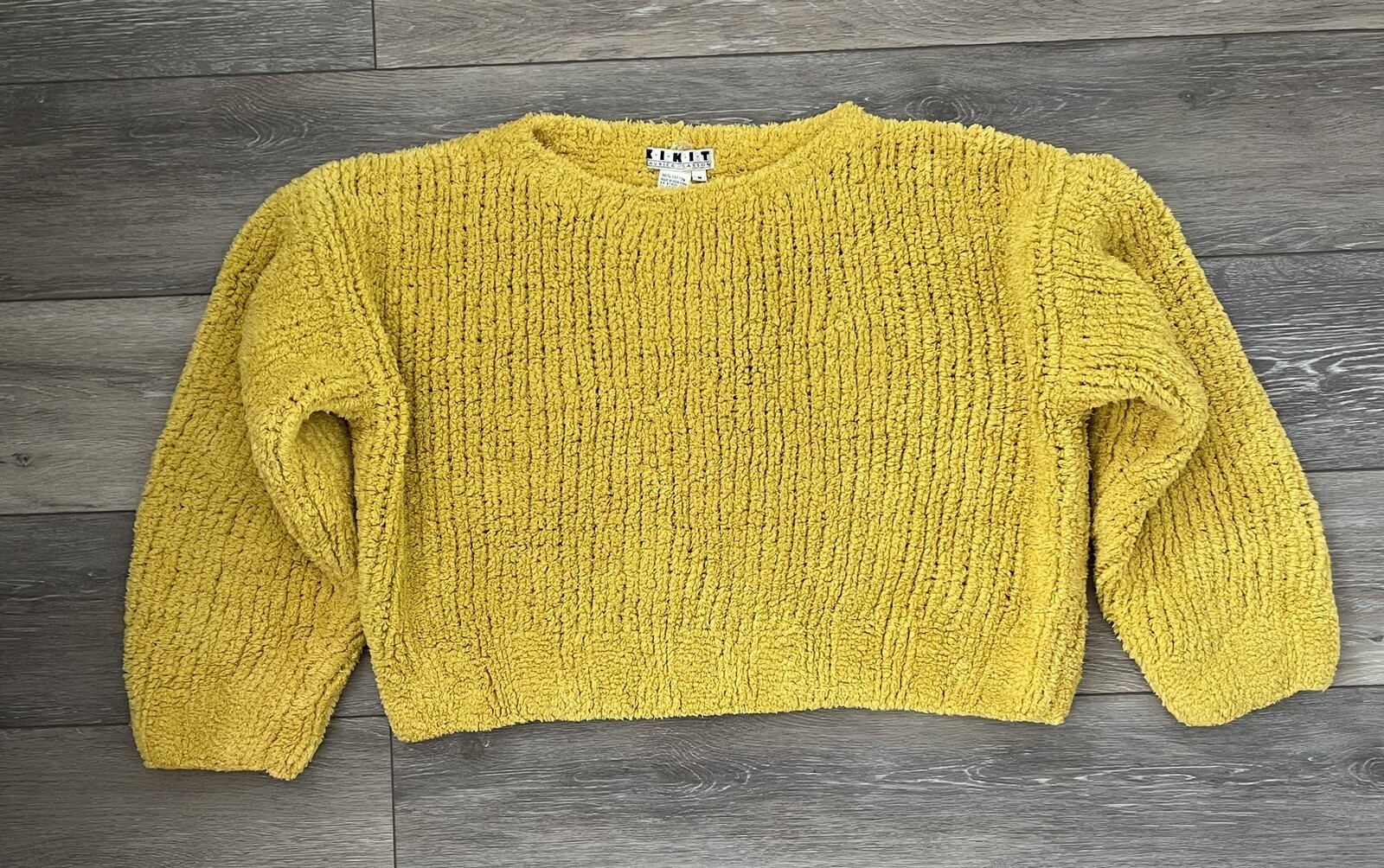 RARE 80’s Kikit Maurice Sasson Yellow Oversized Boxy … - Gem