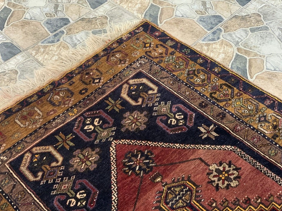 Geometric Turkish Vintage Rug,Farmhouse Vintage Anatolian Village Rug 3 ...