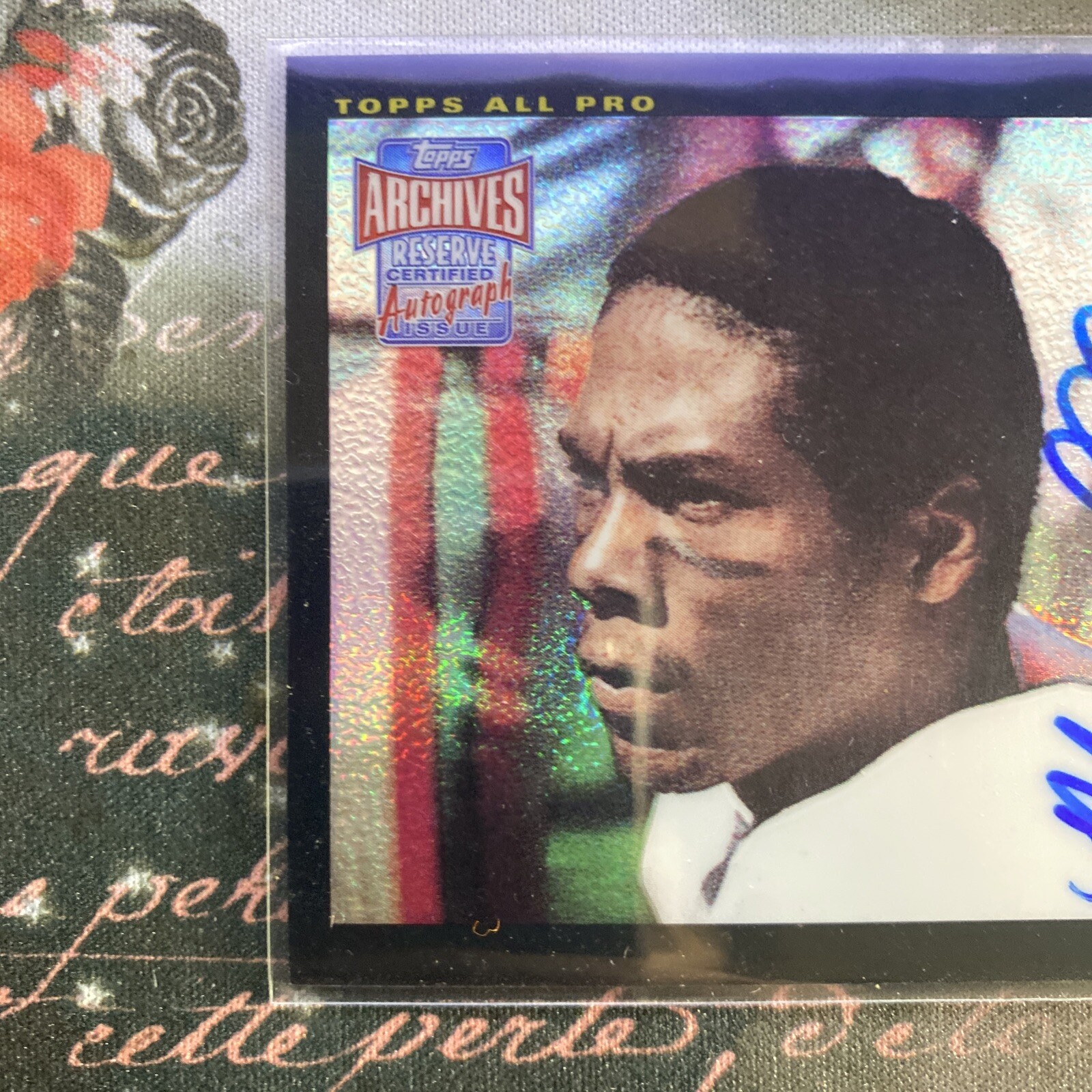 2001 Topps Archives Reserve MARK CLAYTON Autograph Rc REFRACTOR ...