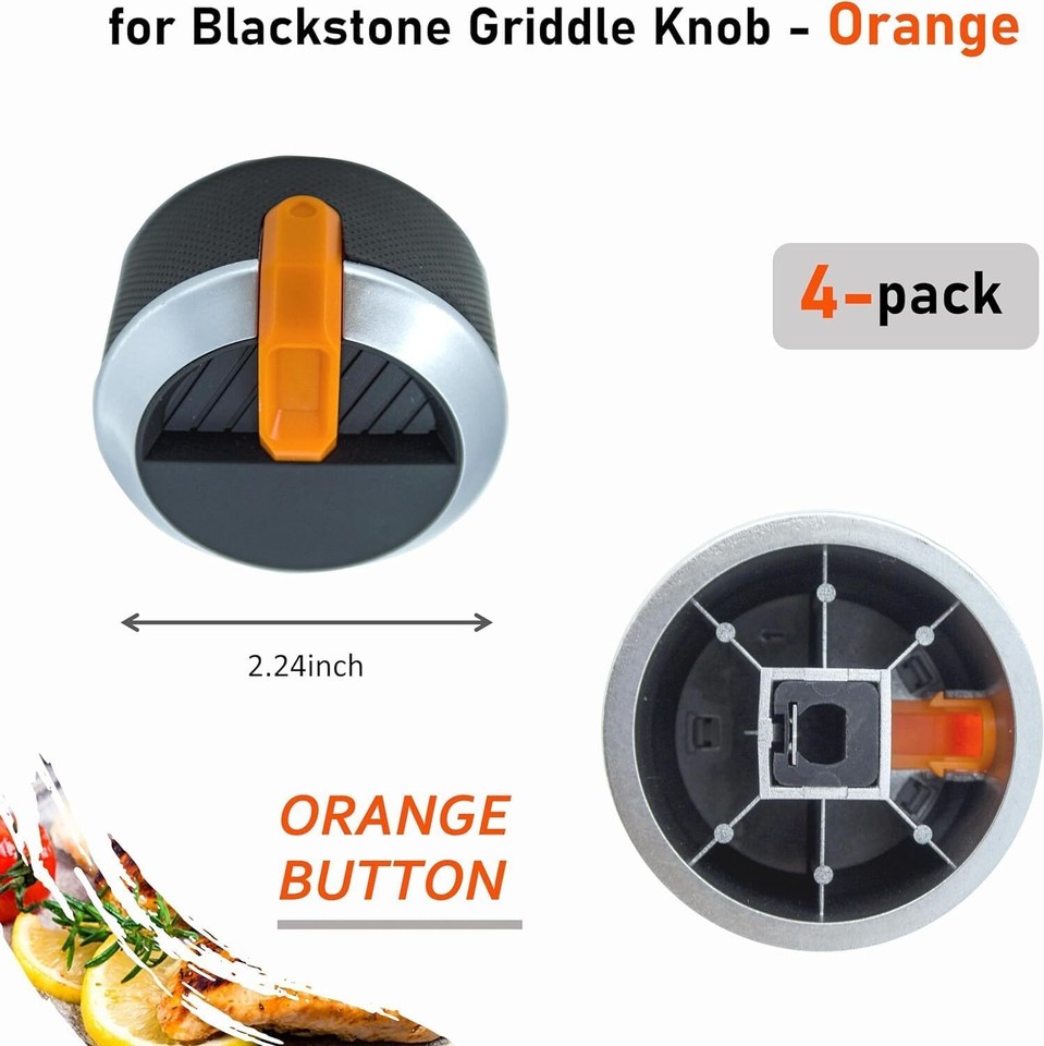 Gas Griddle Orange Knob Replacement for Blackstone Griddle Walmart Knobs,Griddle | eBay