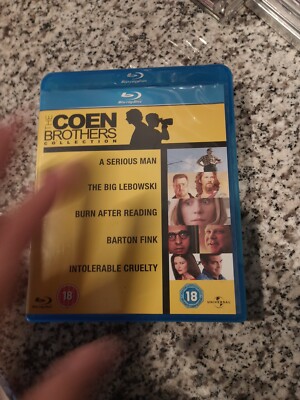 The Coen Brothers Collection Blu-ray Region Free Lebowski Barton Fink ...