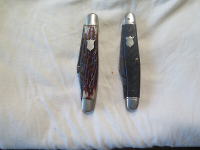 2 Camillus Stockman pocket knives. Model 67 & ???(old) | eBay