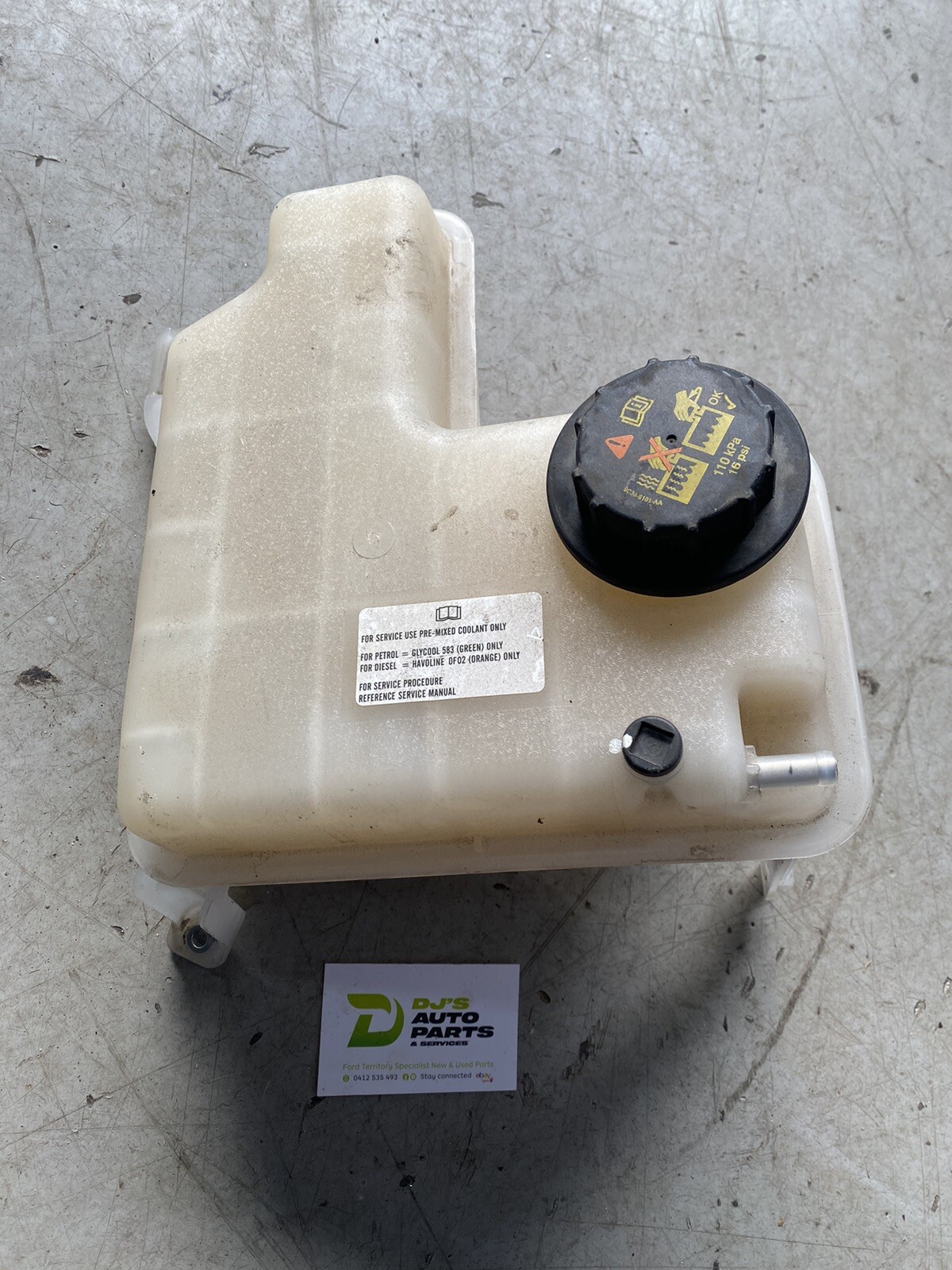 FORD TERRITORY SZ 6 CYL DIESEL PETROL OVERFLOW BOTTLE / HEADER TANK | eBay