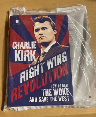 Charlie Kirk - Signed Hardcover "Right Wing Revolution" Book (Brand New ...