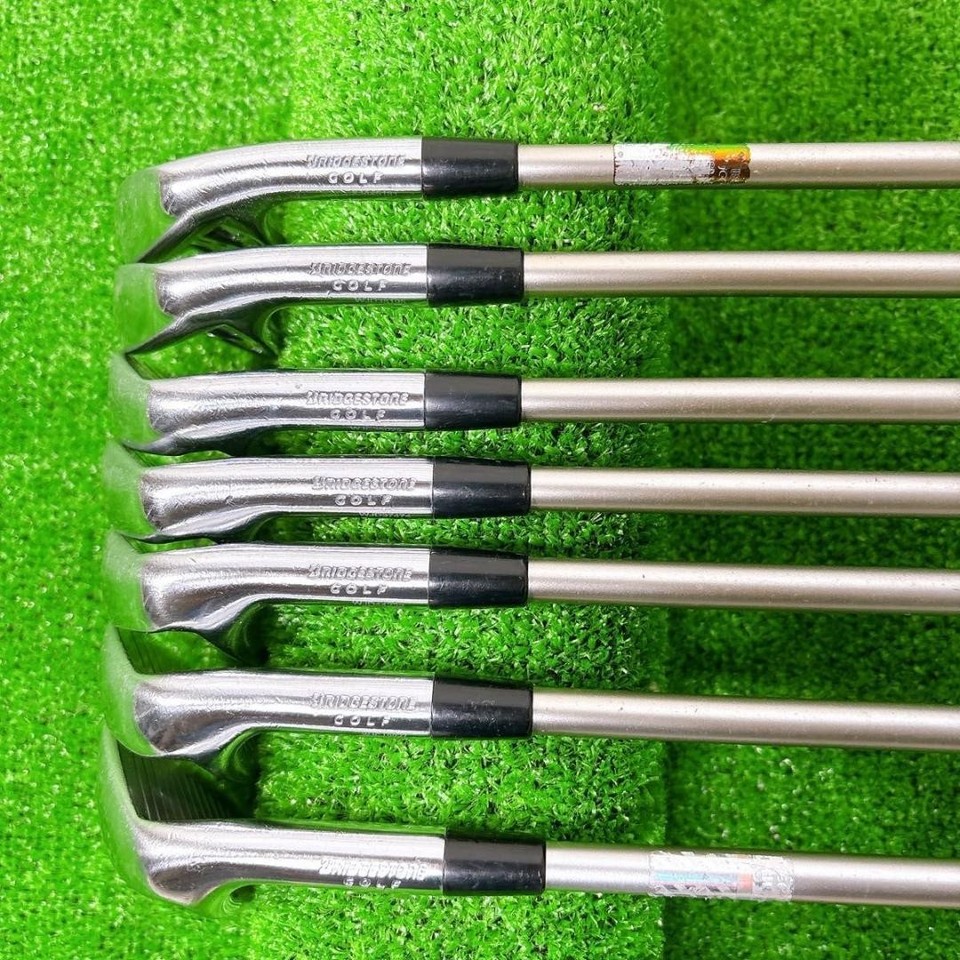 Bridgestone TOUR B JGR HF2 Iron Set 5-9+Pw+Aw TG1-IR Graphite Shaft ...