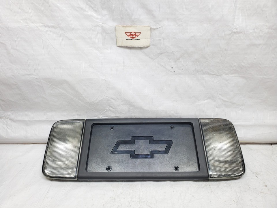 2003-2006 Chevy SSR Rear License Plate Bracket Finish Panel Reverse ...