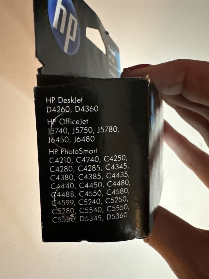 74 HP BLACK ink OfficeJet J6480 J6450 J5780 J5750 J5740 DeskJet D4360 ...