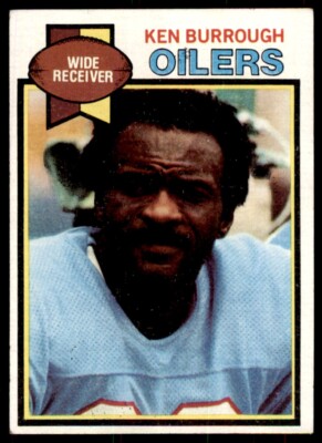 1979 TOPPS KEN BURROUGH . HOUSTON OILERS #164 | eBay