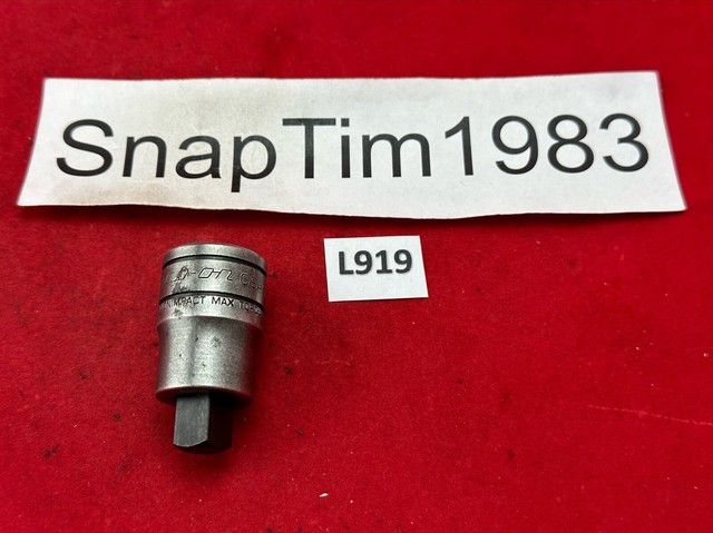 Snap-on 1/2" to 3/8 Drive Reducer Extension Adapter Socket GSAF1E ...