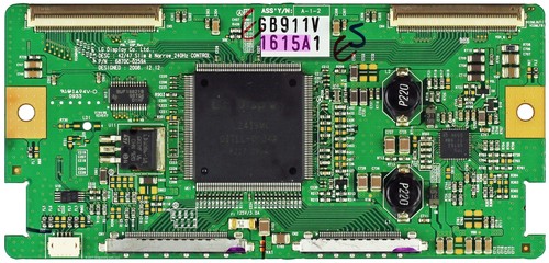 Toshiba 6871L-1615A (6870C-0259A) T-Con Board for 47ZV650U 788271939877 ...