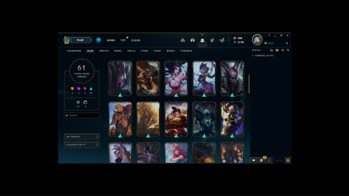 EUW LoL Gold 3 61 Skins DJ Sona Elementalist Lux 100 Icons | eBay UK