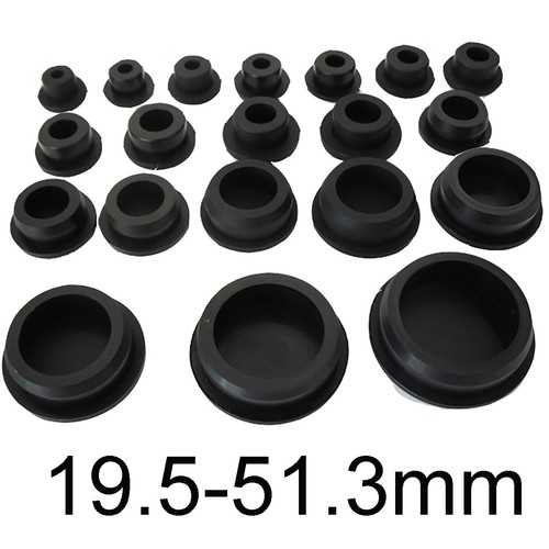 19.5mm-51.3mm Silicone Rubber Seal Hole Plugs Blanking End Caps Seal ...