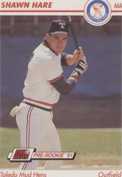 1991 Line Drive Pre-Rookie - AAA Shawn Hare #586 (RC) for sale online ...