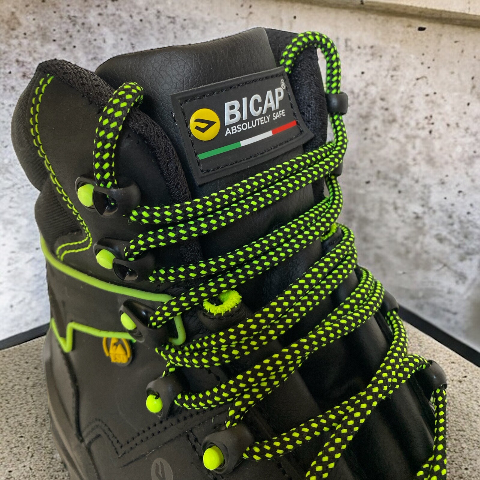 Bicap RAIDER S3 CI HI ESD metallfreie Sicherheitsschuhe Arbeitsschuhe ...