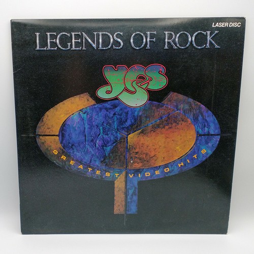 Yes - Greatest Video Hits (1991) Legends Of Rock LD Laser Disc ...