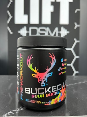 BUCKED UP PRE-WORKOUT Sour Bucks Flavor Preworkout | eBay