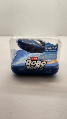 Zuru Robo Alive Series 1 Robotic Boats Shark Boat Blue | eBay
