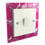 Light Switch Surround Plastic Plug Socket Finger Hygienic Plate Single ...