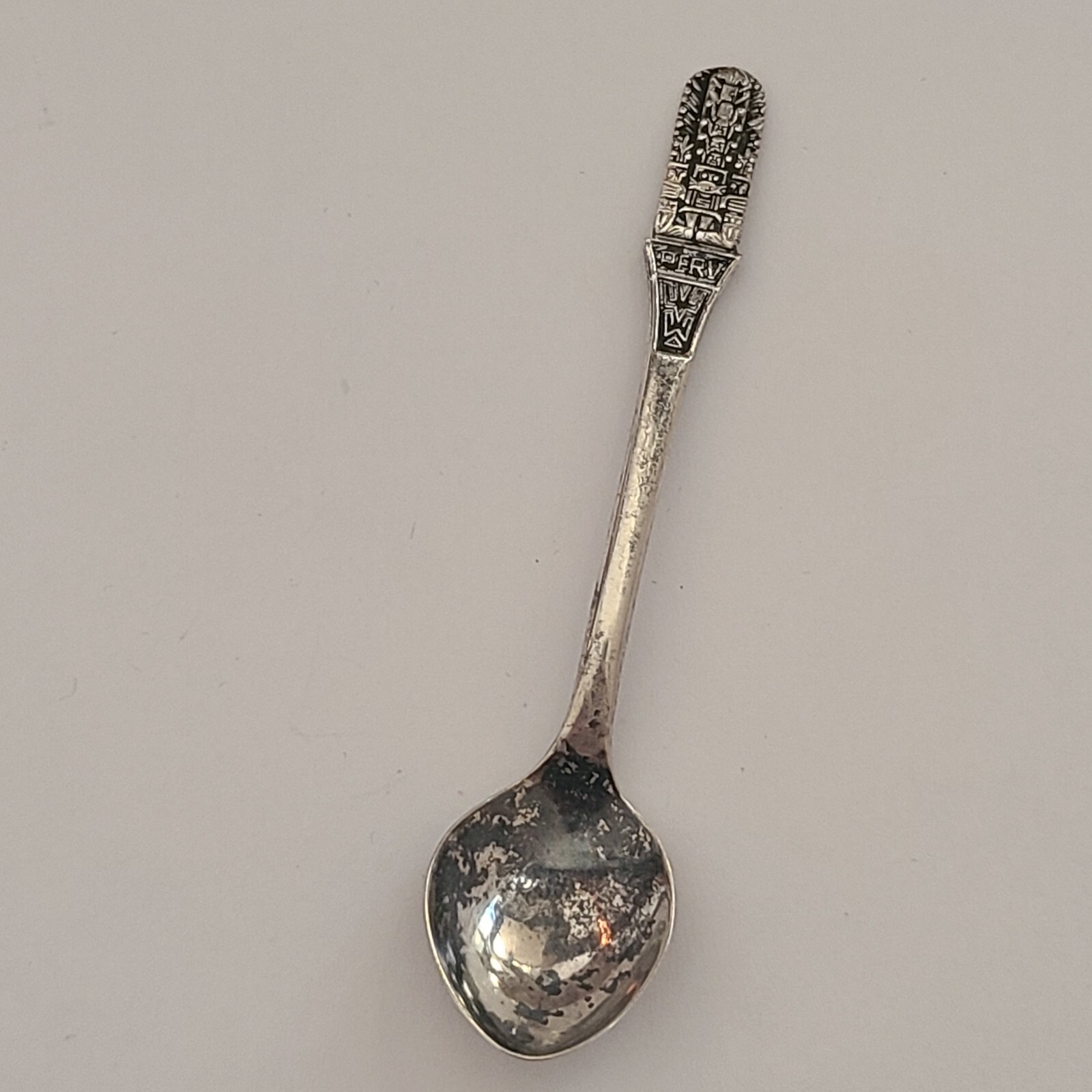 VINTAGE STERLING SILVER PERU SOUVENIR SPOON 925 | eBay