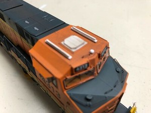 Ho Scale PTC Antenna Dual Track Long Type Antennae GPS Dome 6 pieces 2 ...