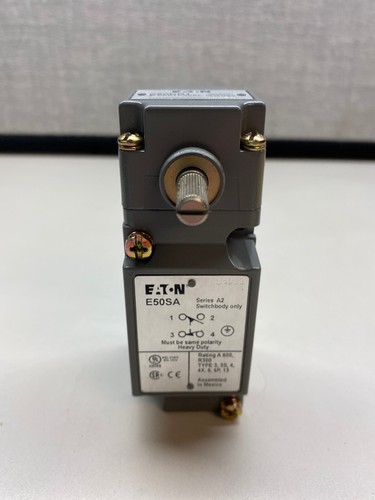 Eaton E50AR1 1-Pole Side Rotary E50 Series Heavy Dity Plug-In Limit ...