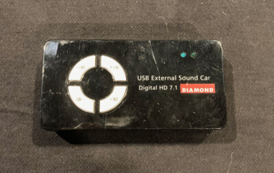 Diamond USB External Sound Card Digital HD 7.1 | eBay