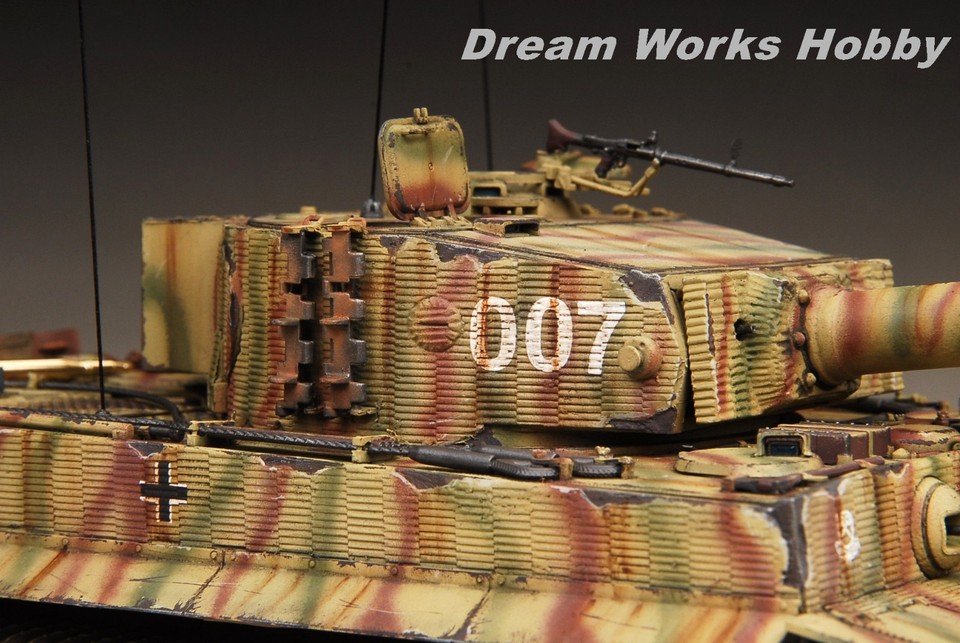 Award Winner Built 1/35 Wittmann Tiger 007 The Final Battle +Zimmerit ...