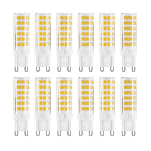 G9 LED Bulb 7W, 60W G9 Halogen Bulb Equivalent, 650LM, AC 100V-240V ...