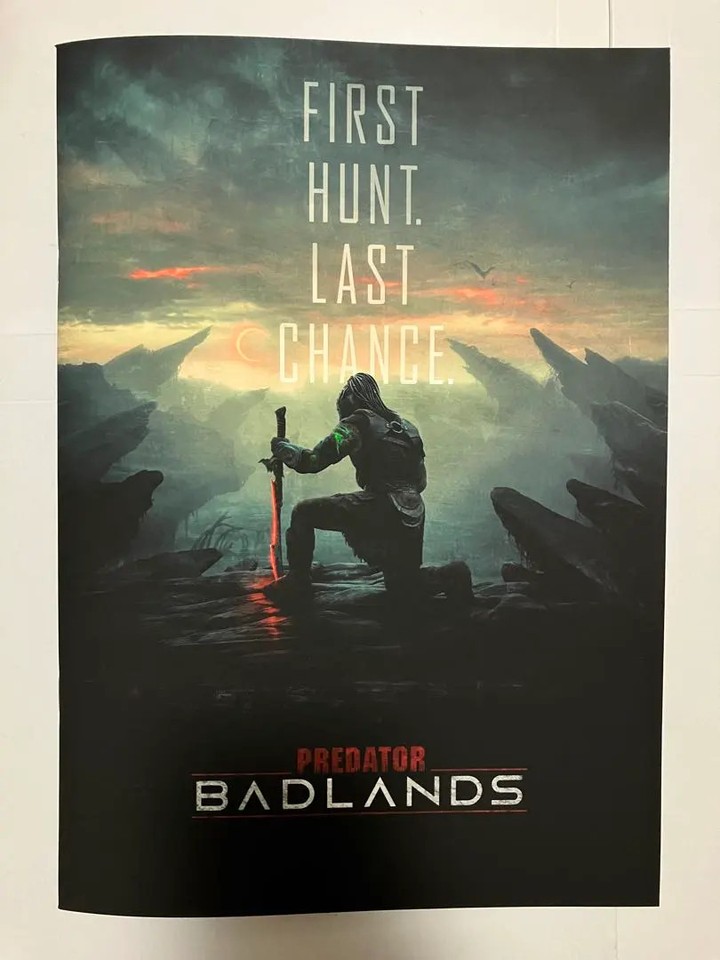 Predator: Badlands Japan Pamphlet & 2 Flyer Set Elle Fanning F/S | eBay