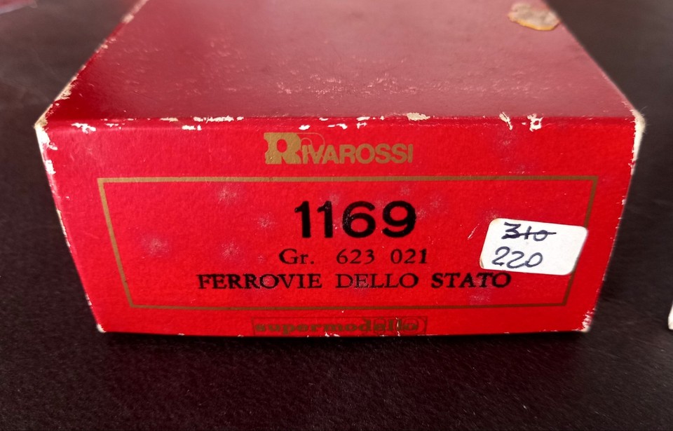 RIVAROSSI 1169 H0 - Locomotiva GR. 623 021 - Testata Funzionante. Leggi ...