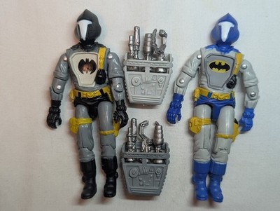 GI Joe Black Major Batman Action Figure X2 Complete With Accessories | eBay