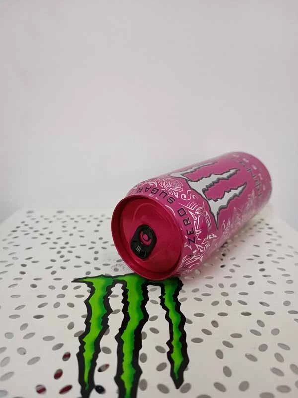 Pink Monster Energy Logo Wallpaper
