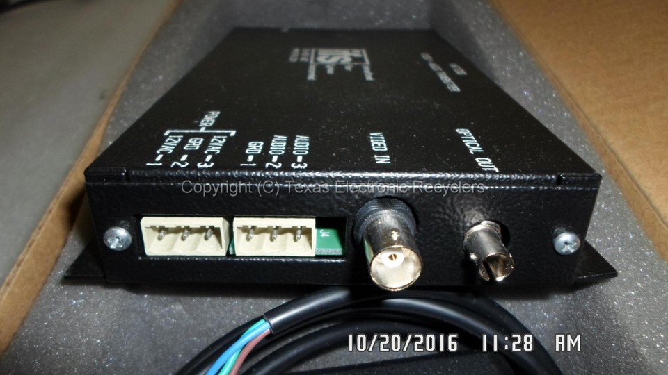 IFS VAT1200 Video + Audio Transmitter w/ AC Adapter | eBay