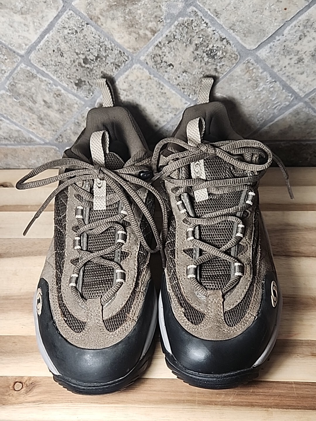 Mens Salomon contagrip hiking rough terrain Shoes Size 8 MEDIUM width ...