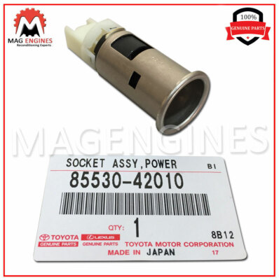 85530-42010 GENUINE OEM POWER OUTLET SOCKET ASSY, CENTER 8553042010 | eBay