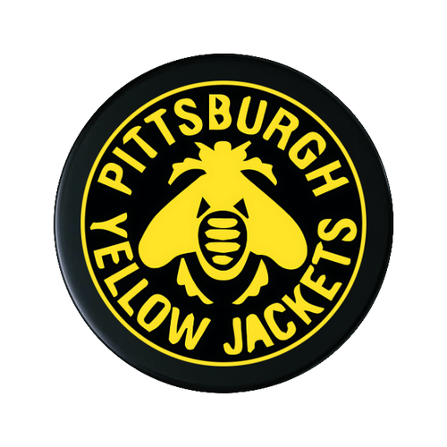 IHL Retro Style 1935 Pittsburgh Yellow Jackets Souvenir Hockey Puck NEW ...