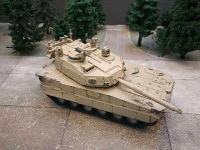 1/72 Modern US "MPF - M10 Booker light tank" Painted Finished Model 3D ...