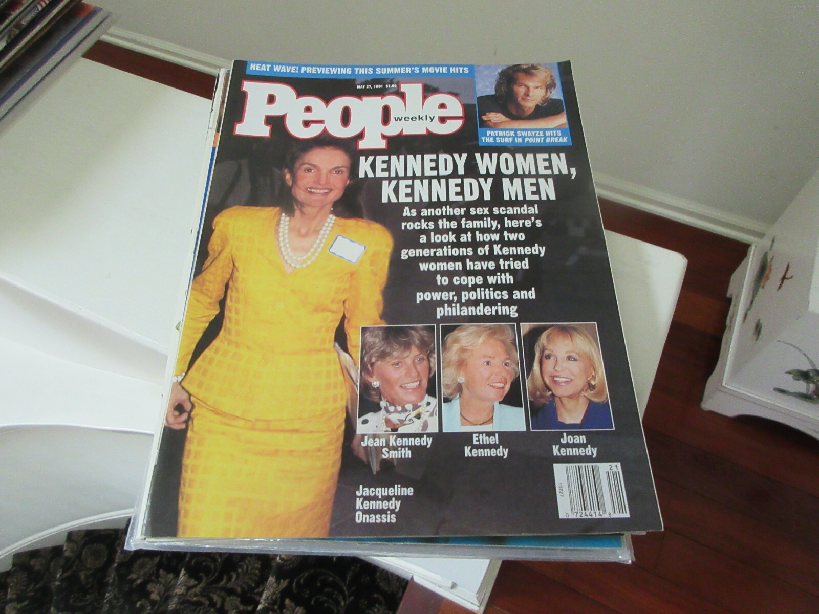 People Magazine May 27 1991 KENNEDY WOMEN , KENNEDY MEN PATRICK SWAYZE ...