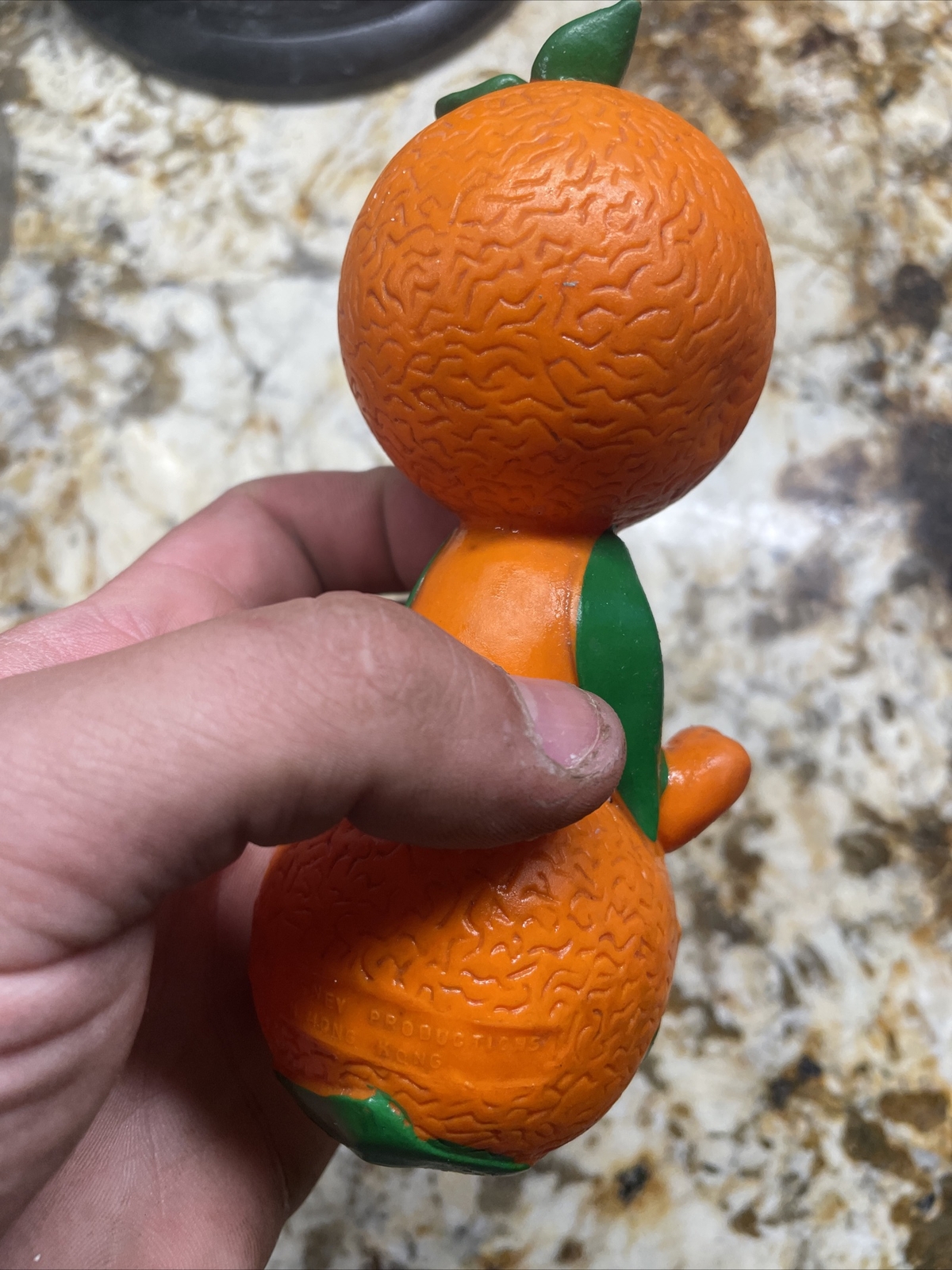 Vintage Disney Florida Little Orange Bird Figure Squeeze Squeaky Toy | eBay