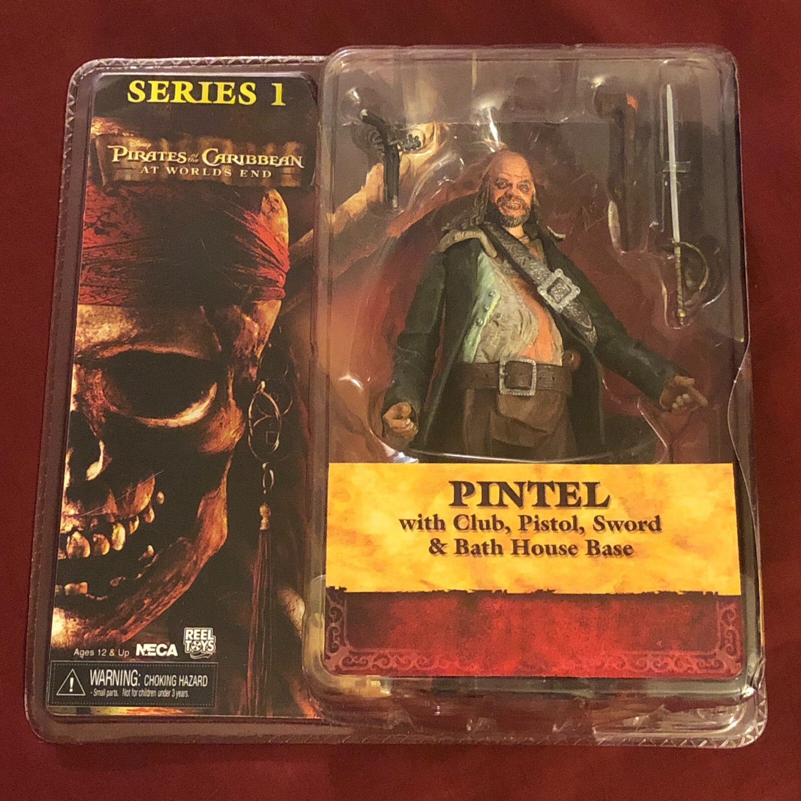 Pirates of the Caribbean: A.W.E. Series 1 - "PINTEL" 6.5" Action Figure ...
