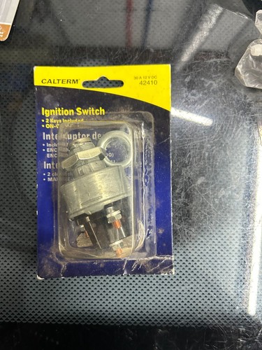 NEW Calterm 4-Position Starter Ignition Switch (2 Keys Included) 42410 ...