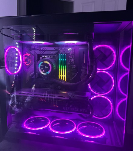 NZXT BLD i9-13900K 64GB RAM 2TB M.2 RTX 4090 Windows 11 Desktop Gaming ...