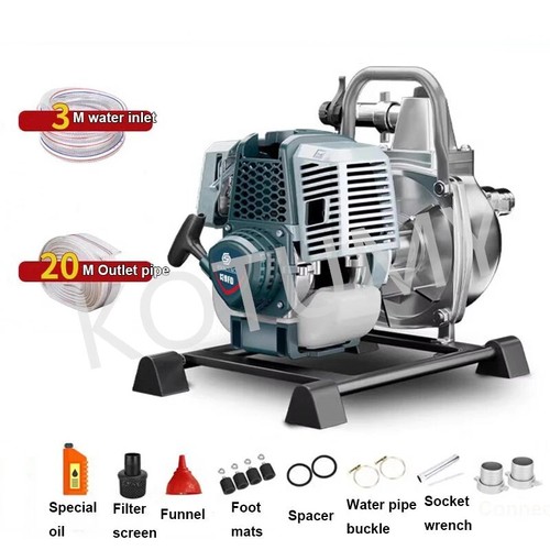 Four-Stroke High Power Gasoline Engine Water Pump Farmland Irrigation ...