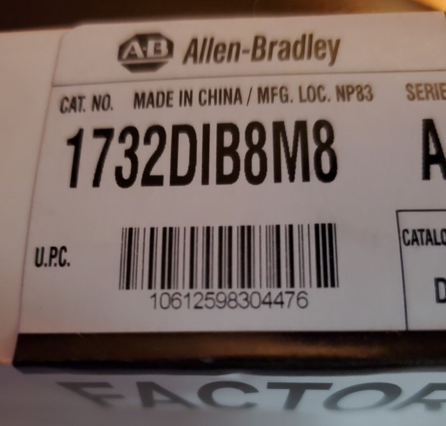 Allen-Bradley 1732D-IB8M8 I/O Module for sale online | eBay