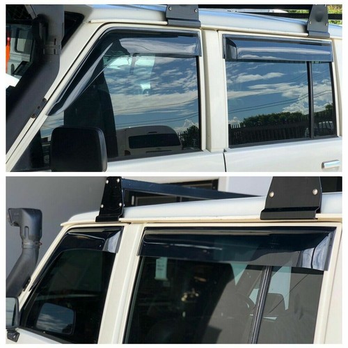 Window Weather Shields Weathershields Sun Visors Deflectors For Nissan ...