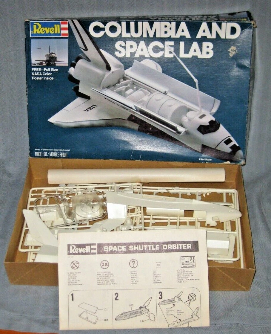 Vintage Space Shuttle Model Kit