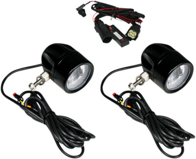 Custom Dynamics ProBEAM Halo Fog Lights - LED - Black Finish PB-FOG-SS6 ...